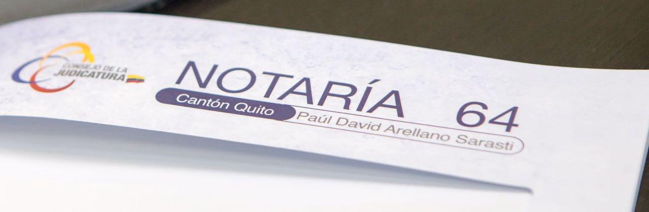 Notaria 64 Quito – Sitio web oficial de la Notaría 64 del cantón Quito ...